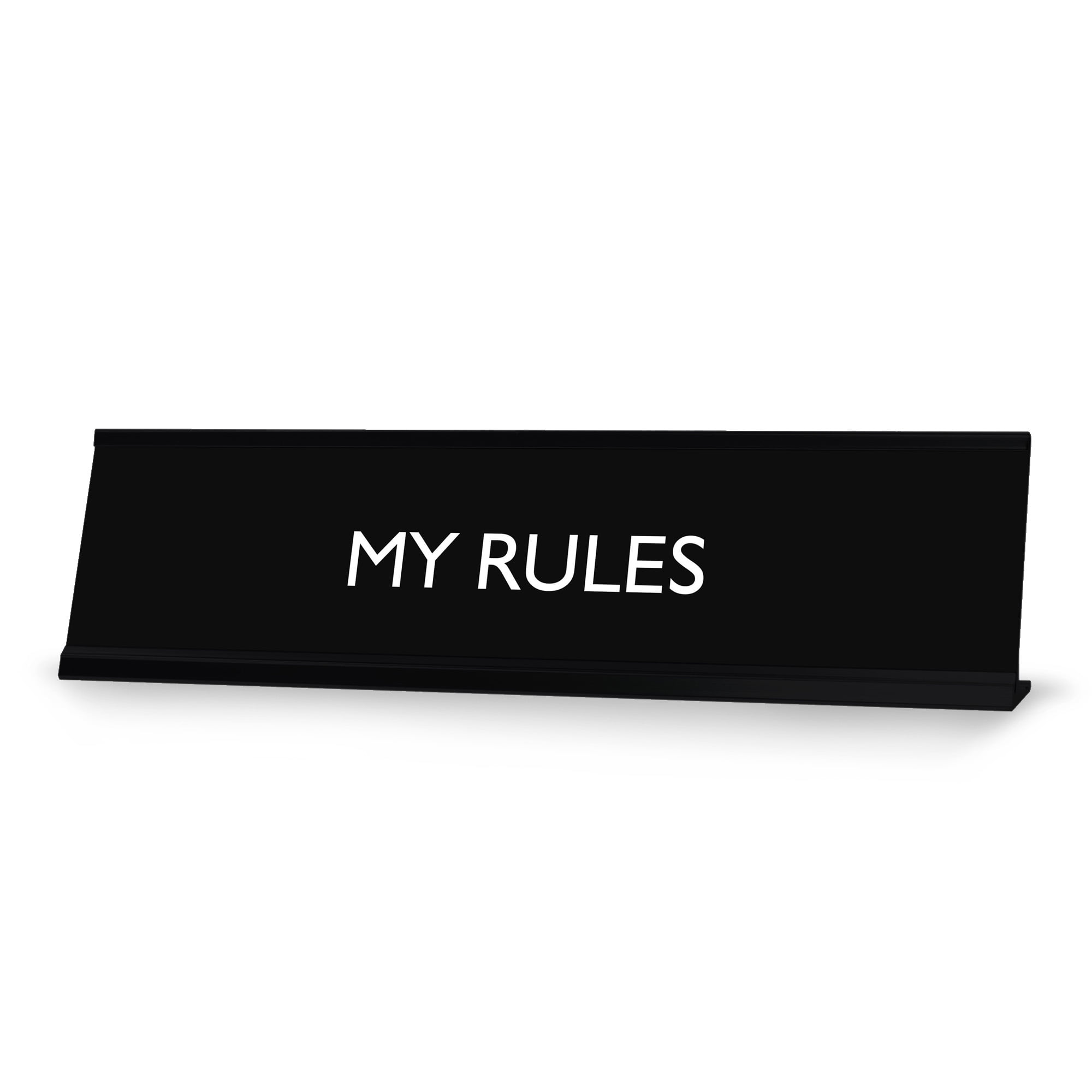MY RULES Novelty Desk Sign - Walmart.com