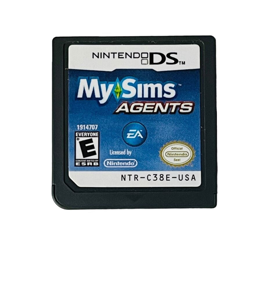MY SIMS AGENTS NINTENDO DS Authentic Kart Tested Only Works - Video ...