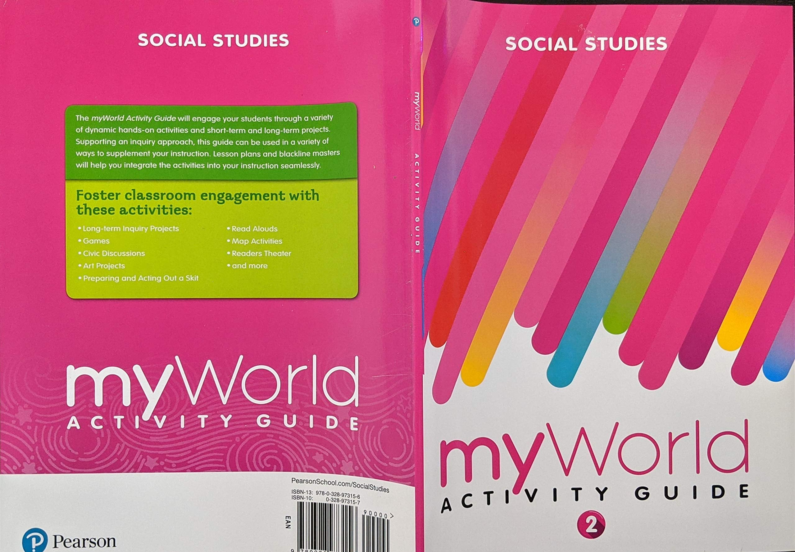 Pre-Owned MY WORLD ACTIVITY GUIDE GRADE 2 SOCIAL STUDIES 9780328973156 ...