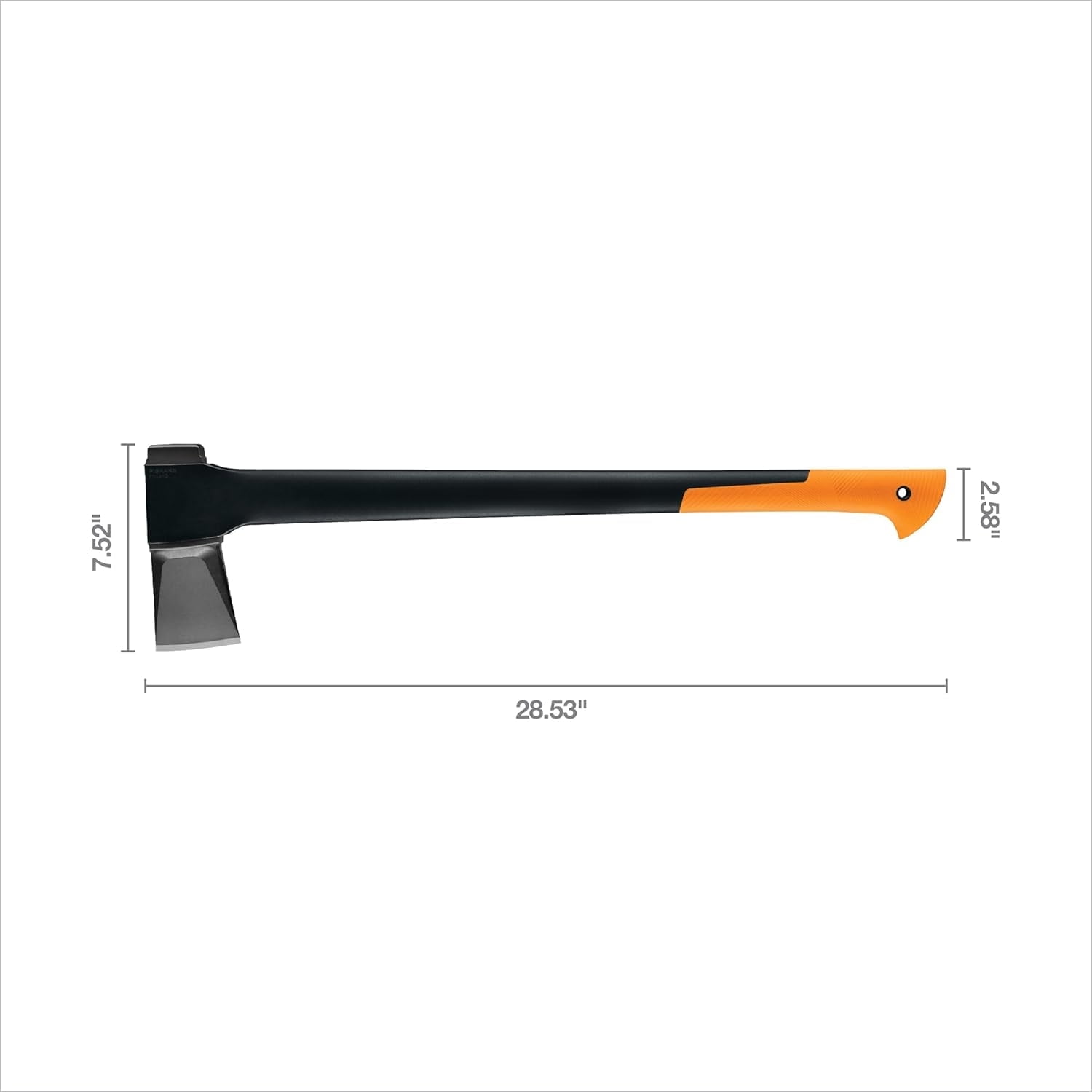 MY. X25 Splitting Axe, 28" Wood Splitting Axe for Medium to Large Size ...