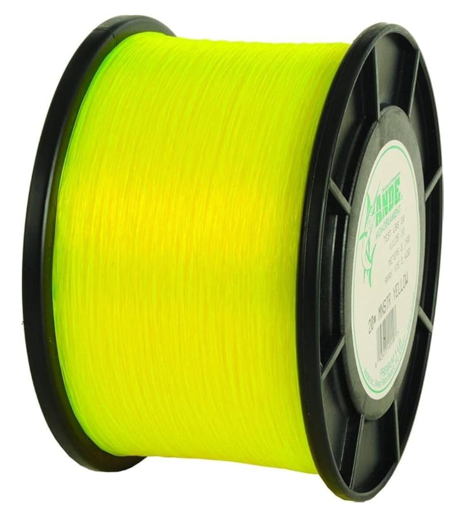 MY00100080 Monster Monofilament, 1-Pound Spool, 80-Pound Test, Yellow ...
