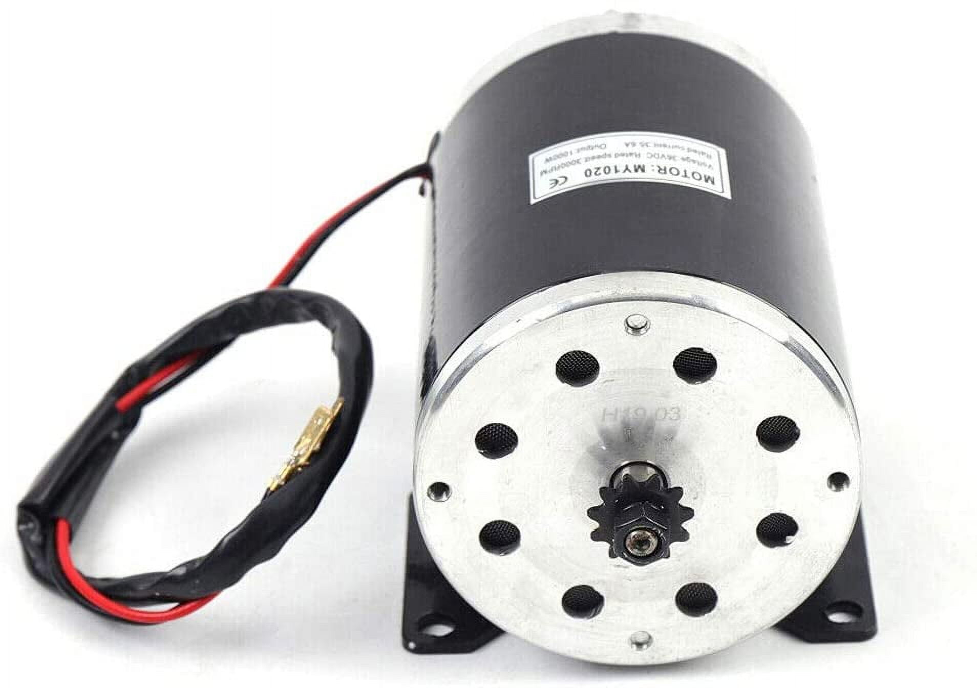 MY1020 1000W 36V Brushed DC Electric Motor For E-Bike, Mini Bike, Quad, Go-Kart, Scooter ...