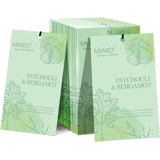 MYARO 12 pcs sachets Scented air fresheners Sachets for Drawer and ...