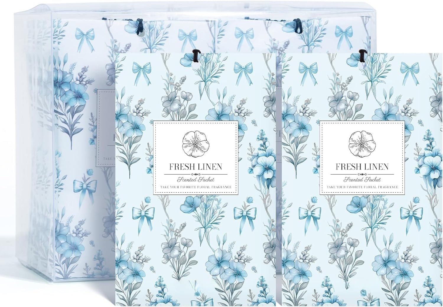MYARO Packs Lavender Scented Sachets Air Freshener for Drawer and ...