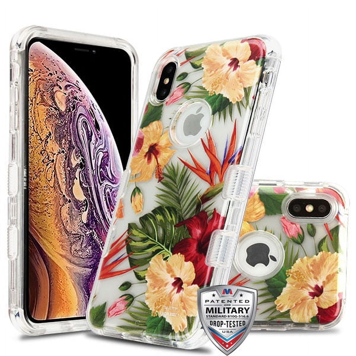 MYBAT Transparent Clear TUFF Lucid Hybrid Protector Case for Apple ...