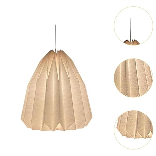 MYCENSE Paper Origami Lamp Shade, Pendant Lamp Shade Lighting Fixture ...