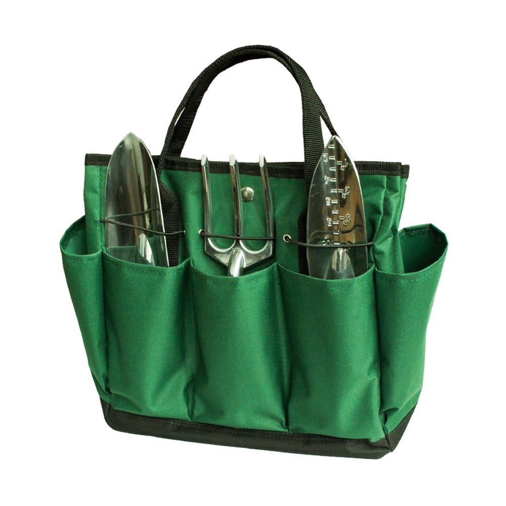 MYDAYS Canvas Garden Tool Tote Bag, Heavy-Duty Gardening Pouch ...
