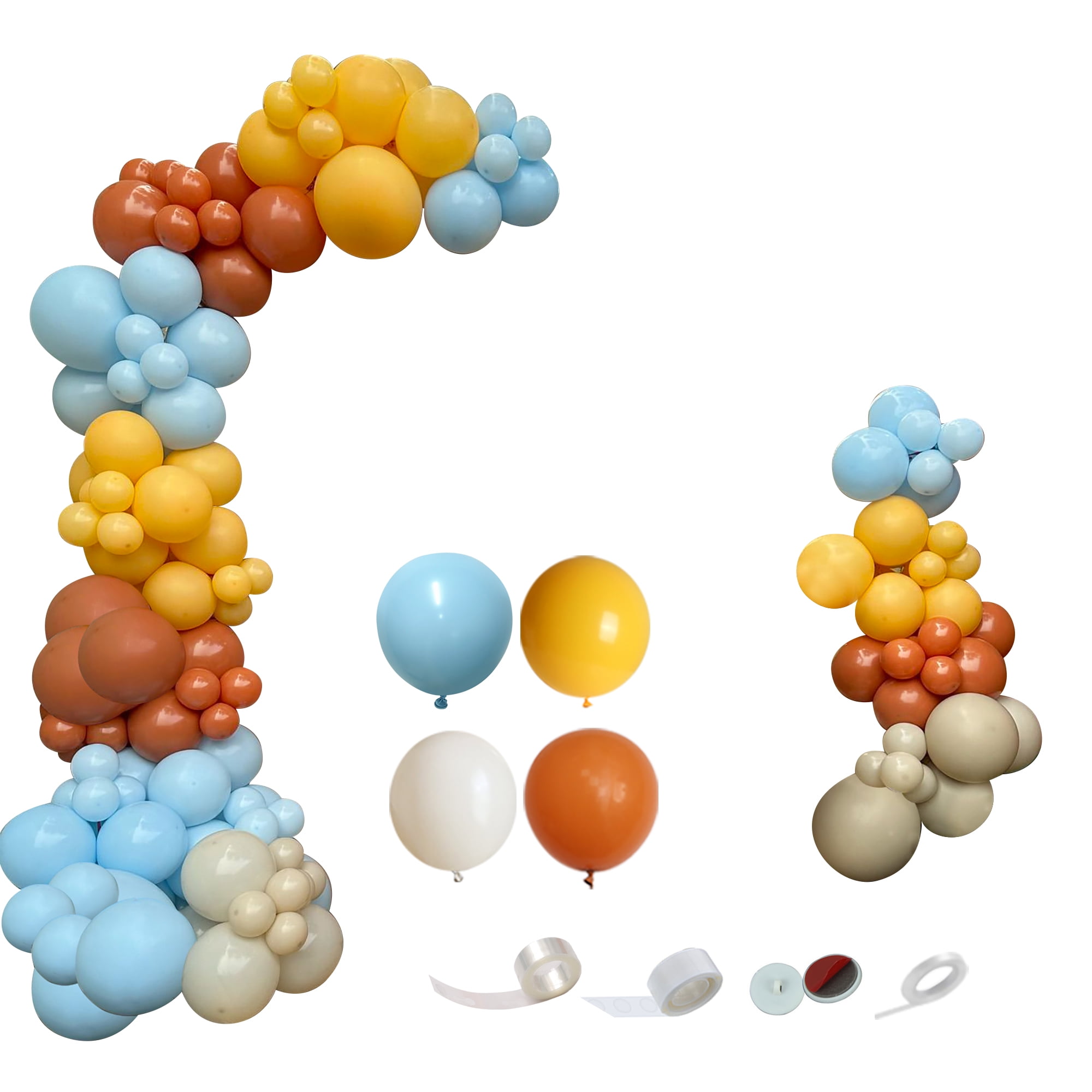 MYDECORBL Balloon Arch Garland Kit 120pcs for Here Comes the Son Baby ...