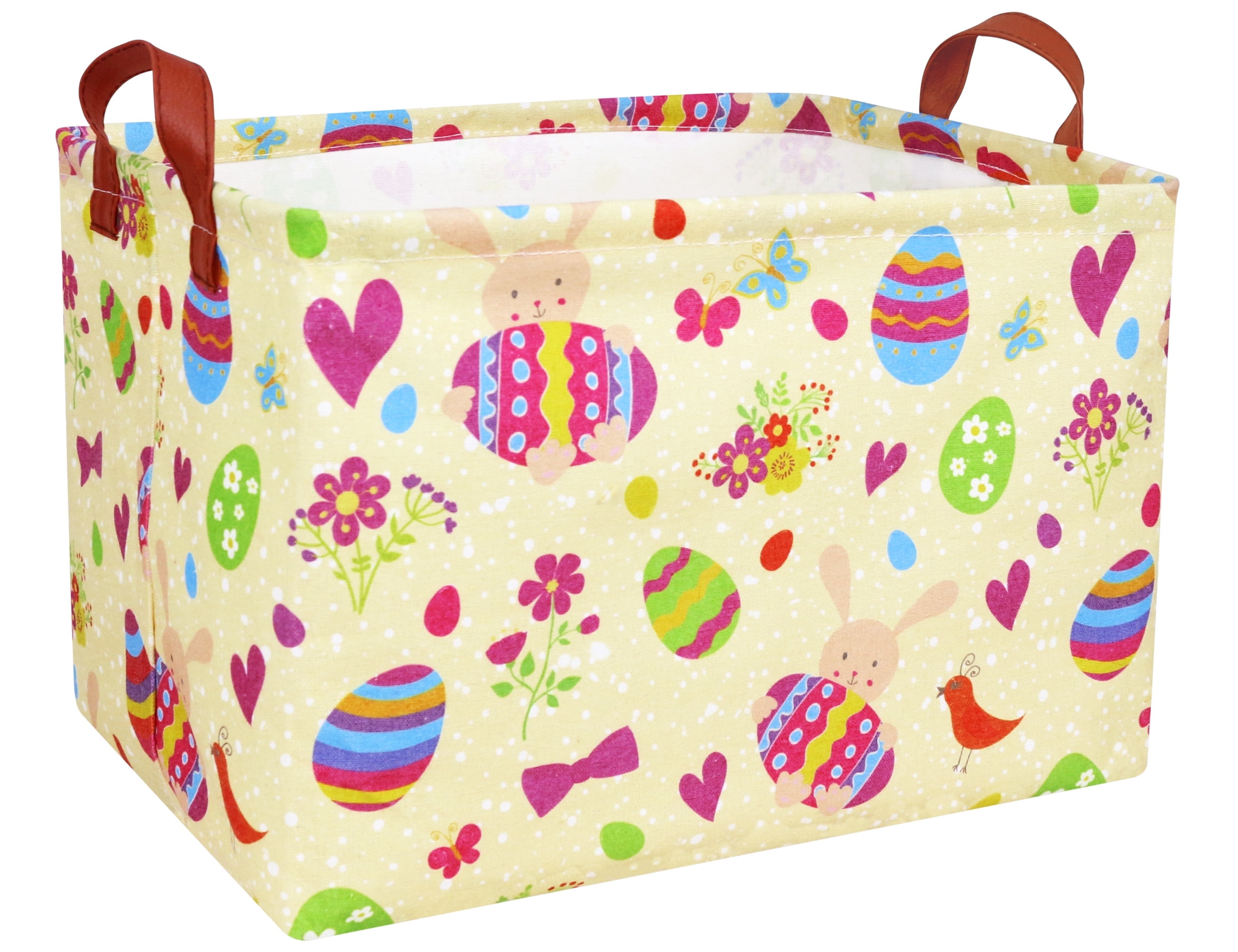 MYFLOCY Large Easter Baskets Empty Boy Toy Storage Bin Girls ...