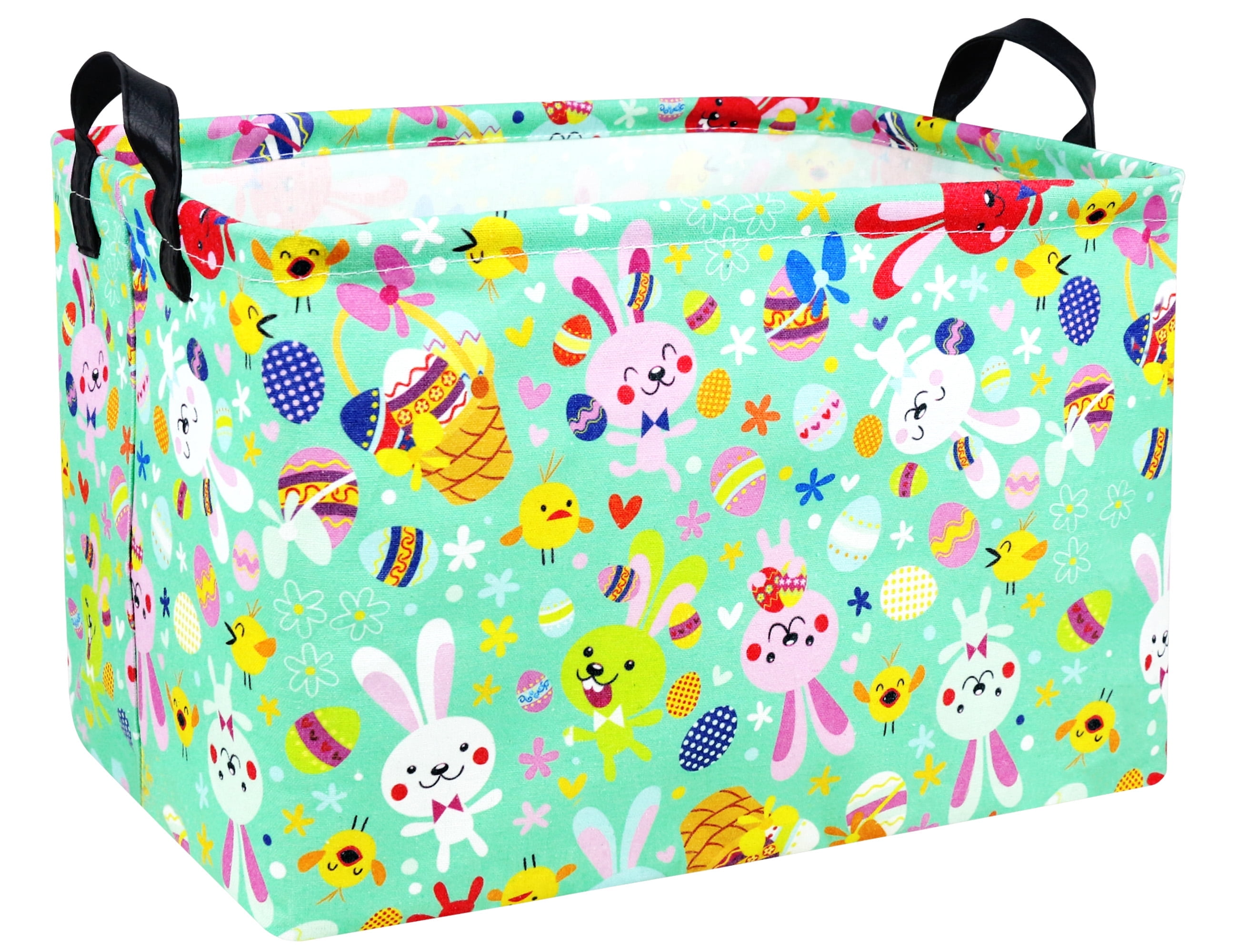 MYFLOCY Large Rectangular Easter Baskets Empty Waterproof Boy Toy Box ...