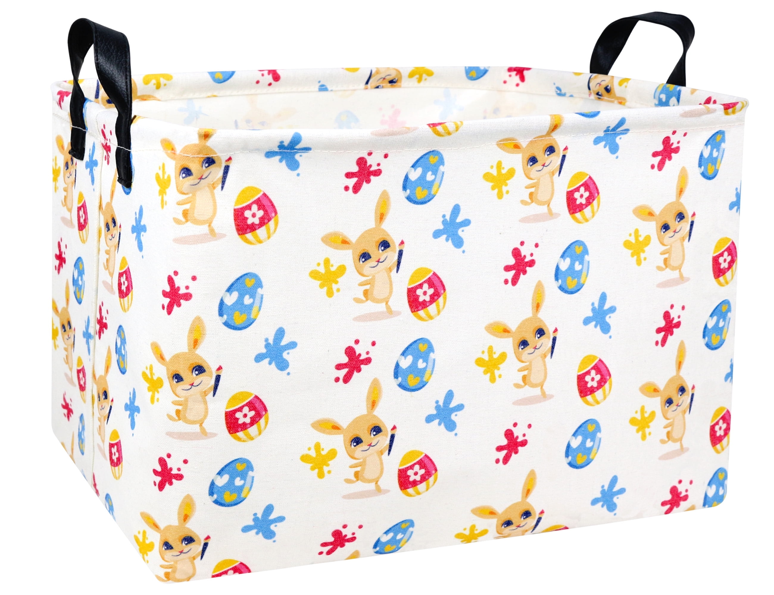 MYFLOCY Rectangle Empty Easter Baskets Boy Large Toy Storage Bin Girls ...