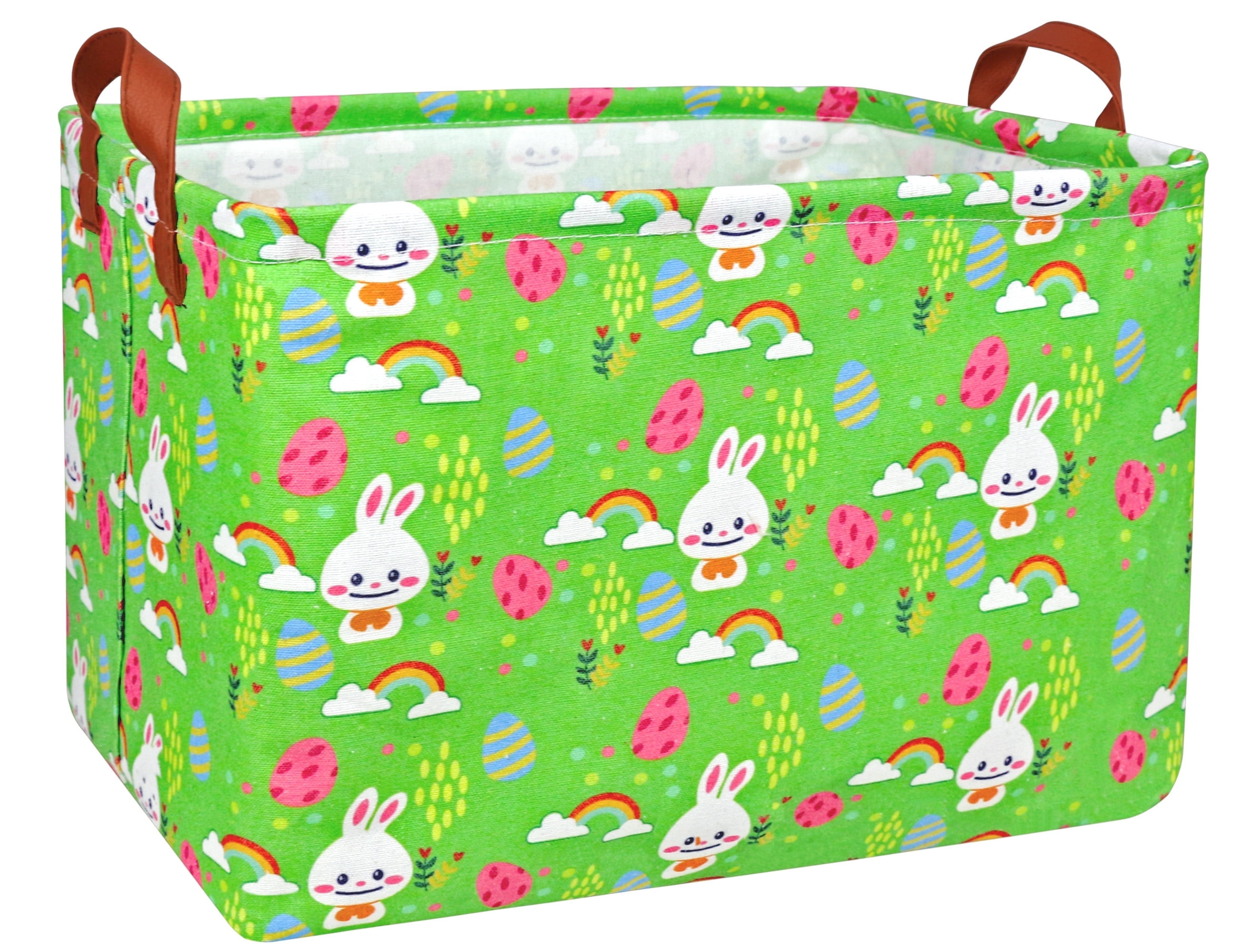 MYFLOCY Rectangle Empty Easter Baskets Boy Large Toy Storage Bin Girls ...