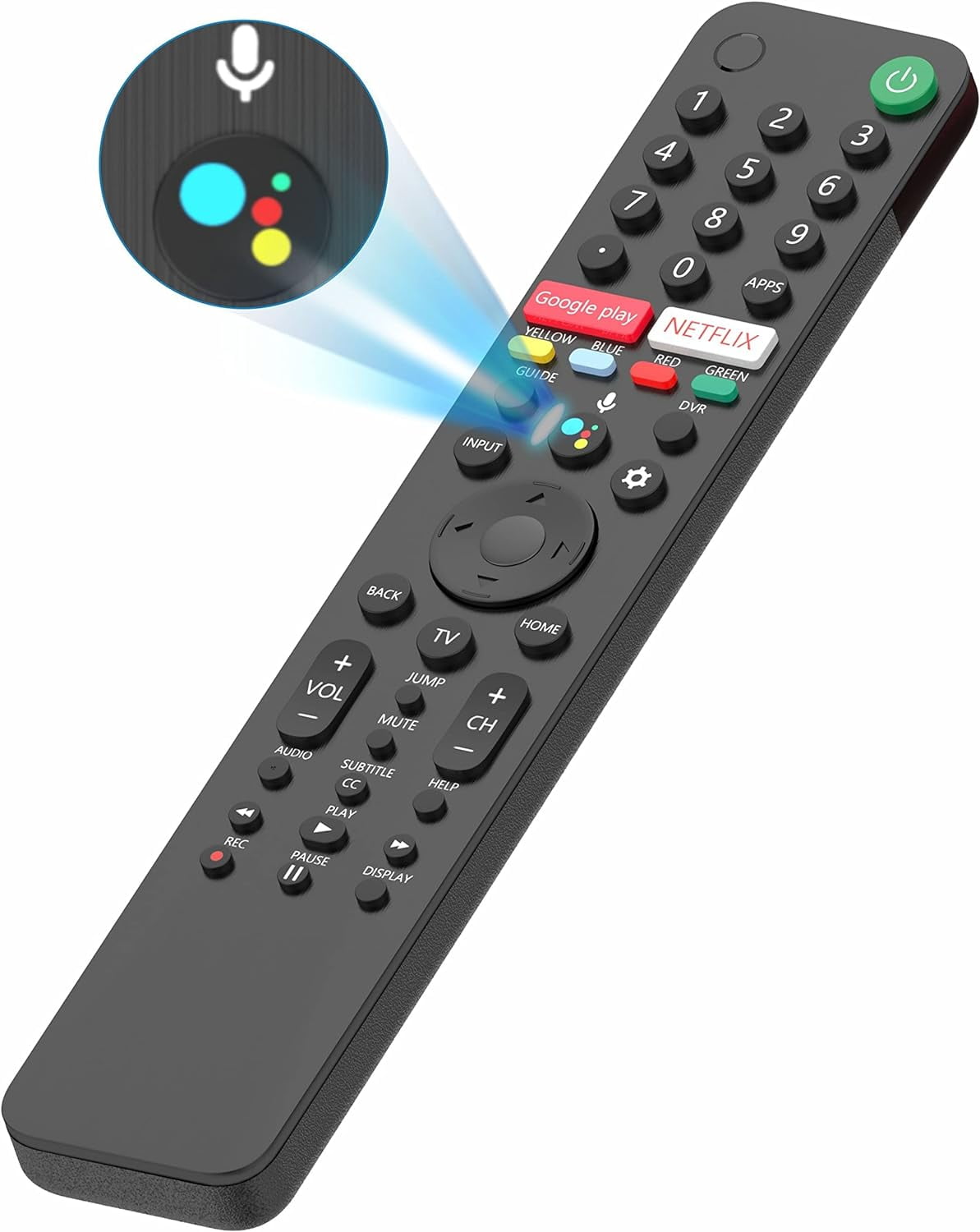 MYHGRC RMF-TX500U Voice Remote Control for Smart TV/Bravia TV ...