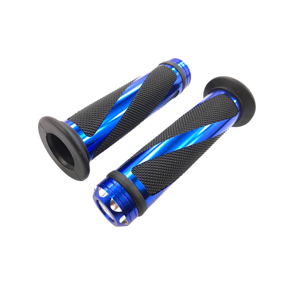 MYK Universal Aluminum and Soft Rubber Grip Set (7/8 22mm Handlebar ...