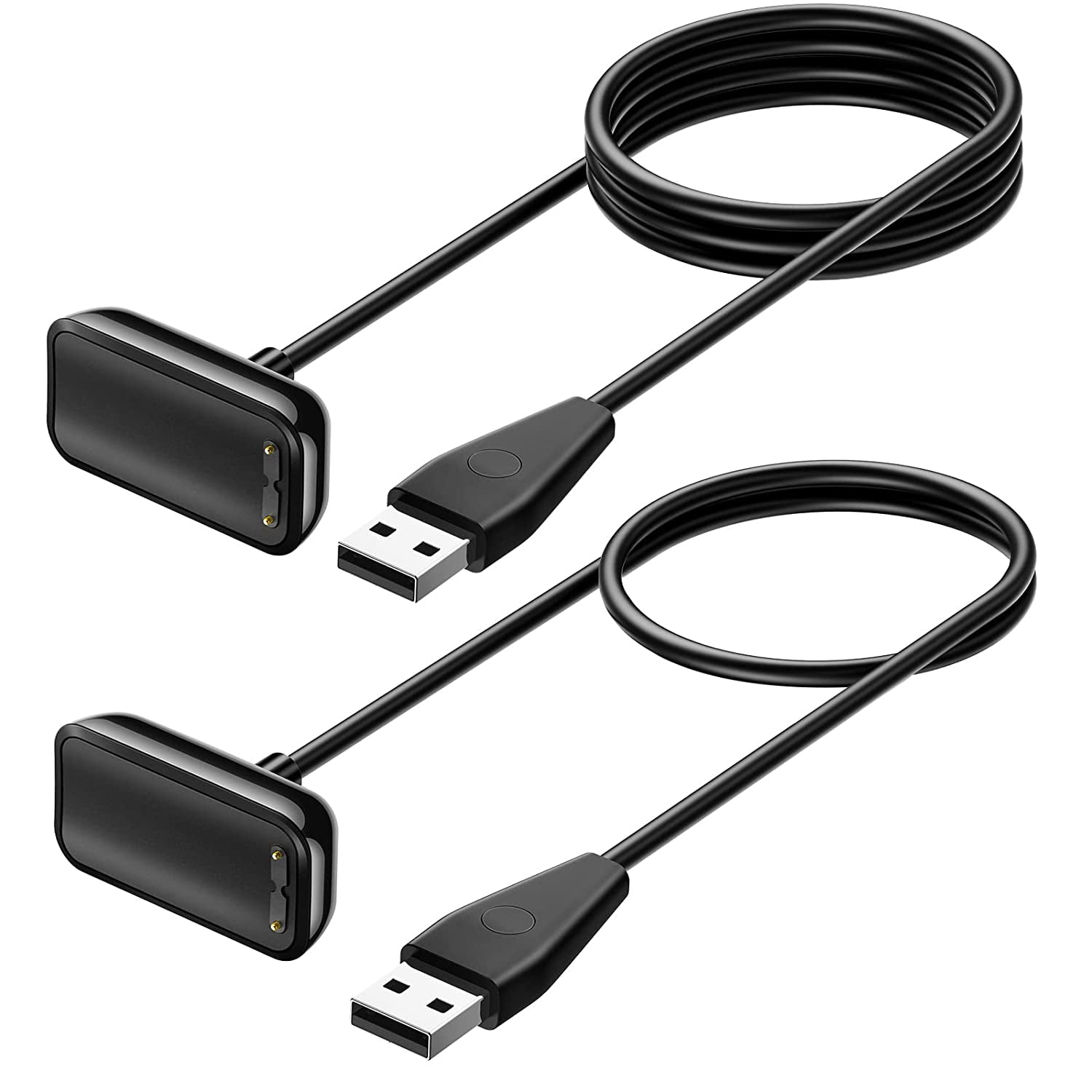MYKOMI 2 Pack Charger Cable for Fitbit Charge 6 / Fitbit Charge 5 ...