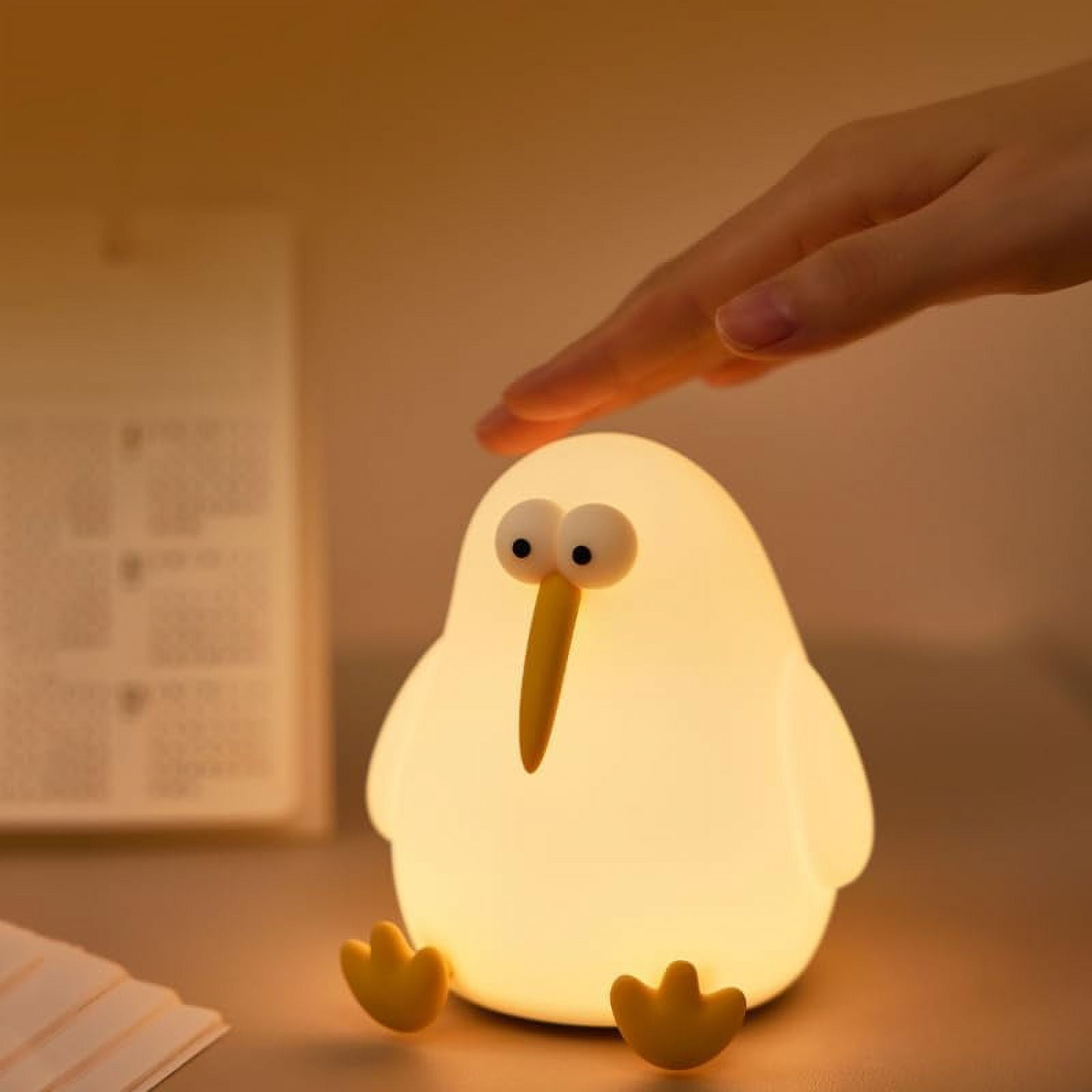 MYKOMI Bird Night Light, Cute Animal Nightlight,LED Kiwibird Night ...