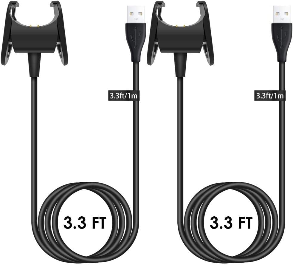 MYKOMI Charger Cable Compatible with Fitbit Charge 3/Charge 4 Charger ...