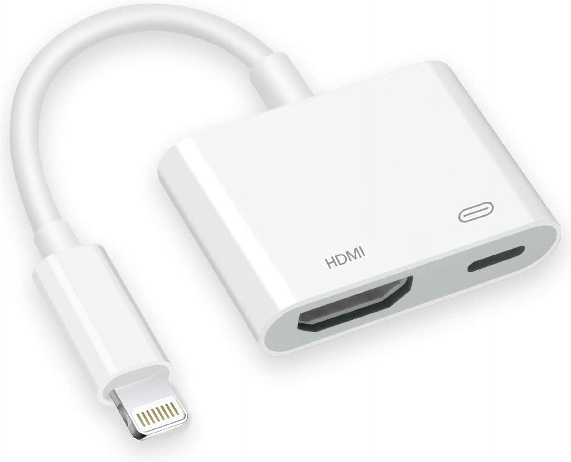 MYKOMI Digital AV HDMI Adapter, HDMI Dongle Compatible with iPhone 13 ...