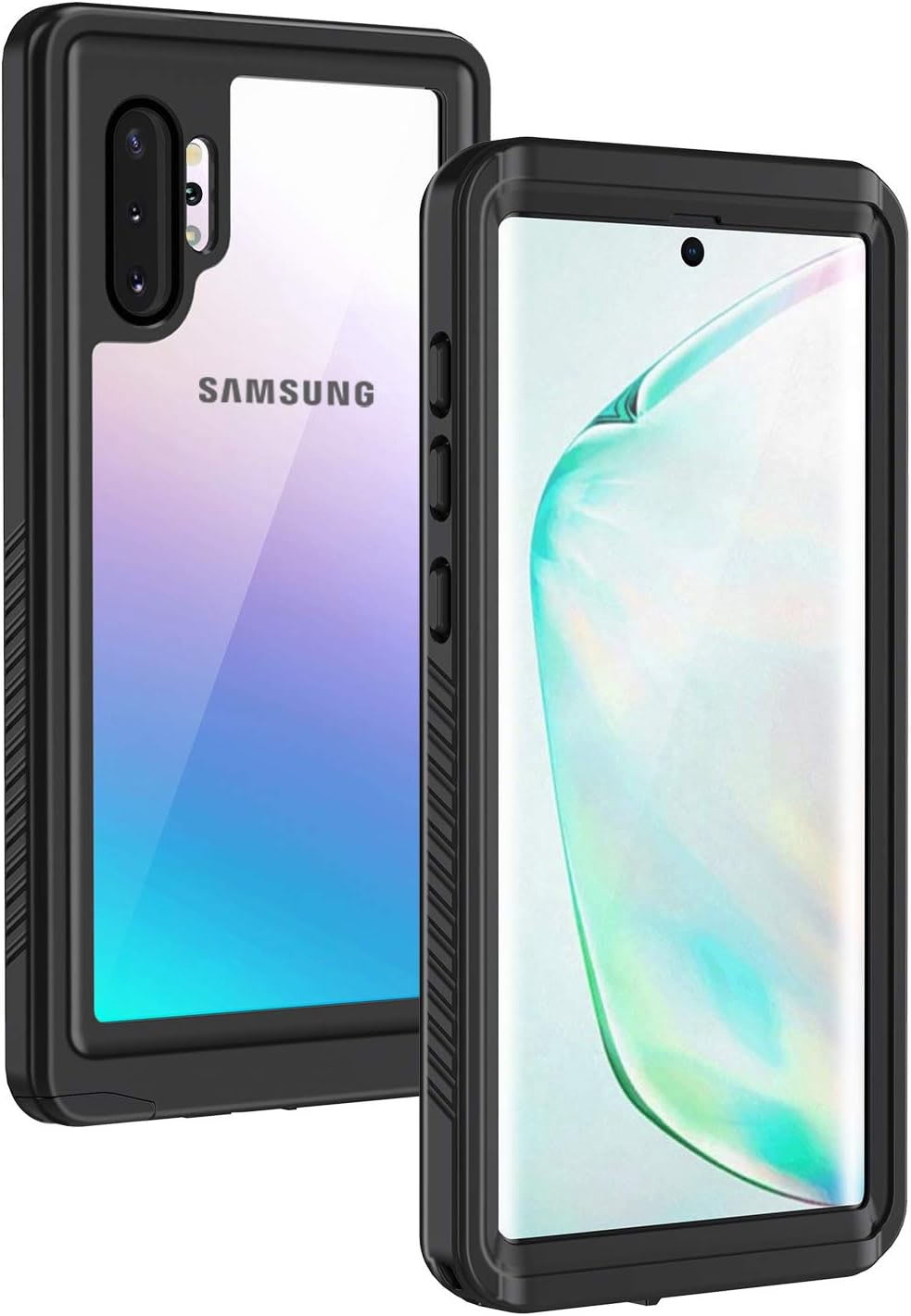 MYKOMI Galaxy Note 10 IP68 Waterproof Case, Built-in Screen Protector ...