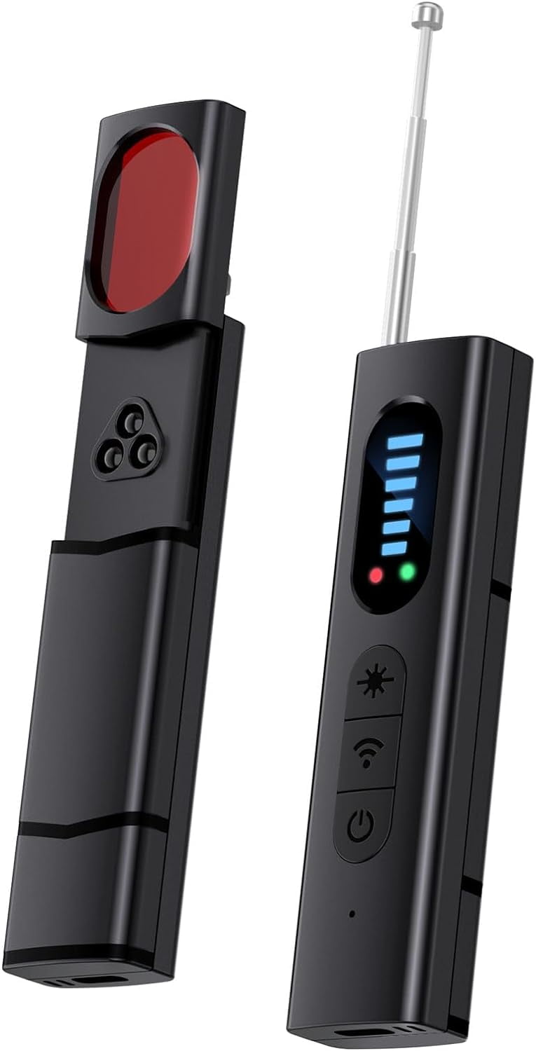 MYKOMI Hidden Camera Detectors, Mini Anti-Spy Camera Detector, Portable RF Signal Scanner, Bug ...