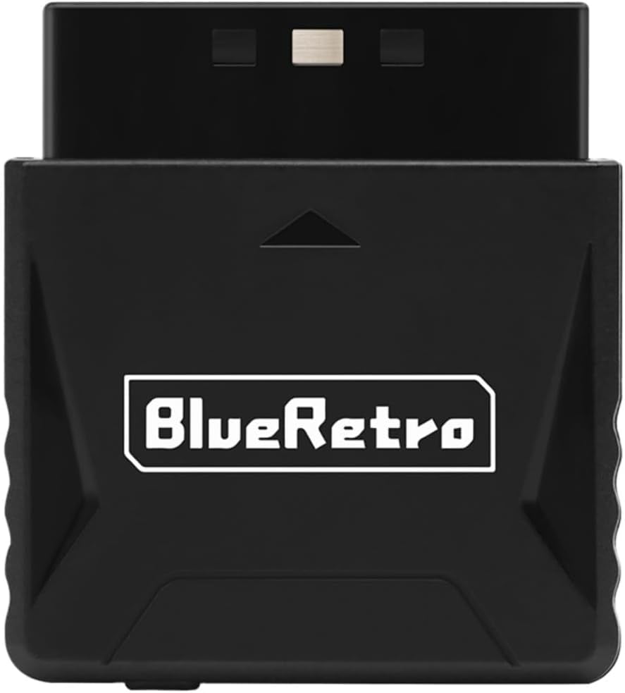 MYKOMI PS2/PS1 Mini Wireless Controller Adapter - Supports PS2/PS1 Game ...