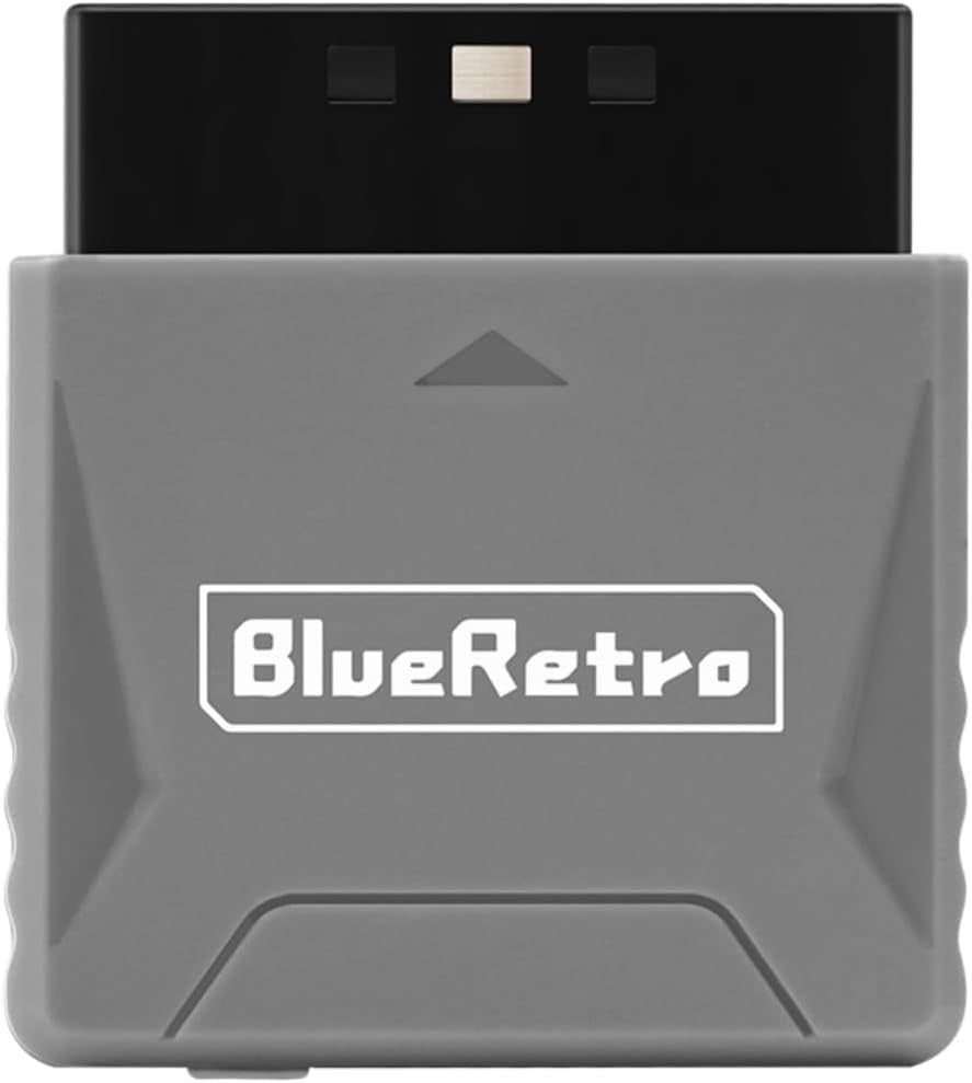 MYKOMI PS2/PS1 Mini Wireless Controller Adapter - Supports PS2/PS1 Game ...