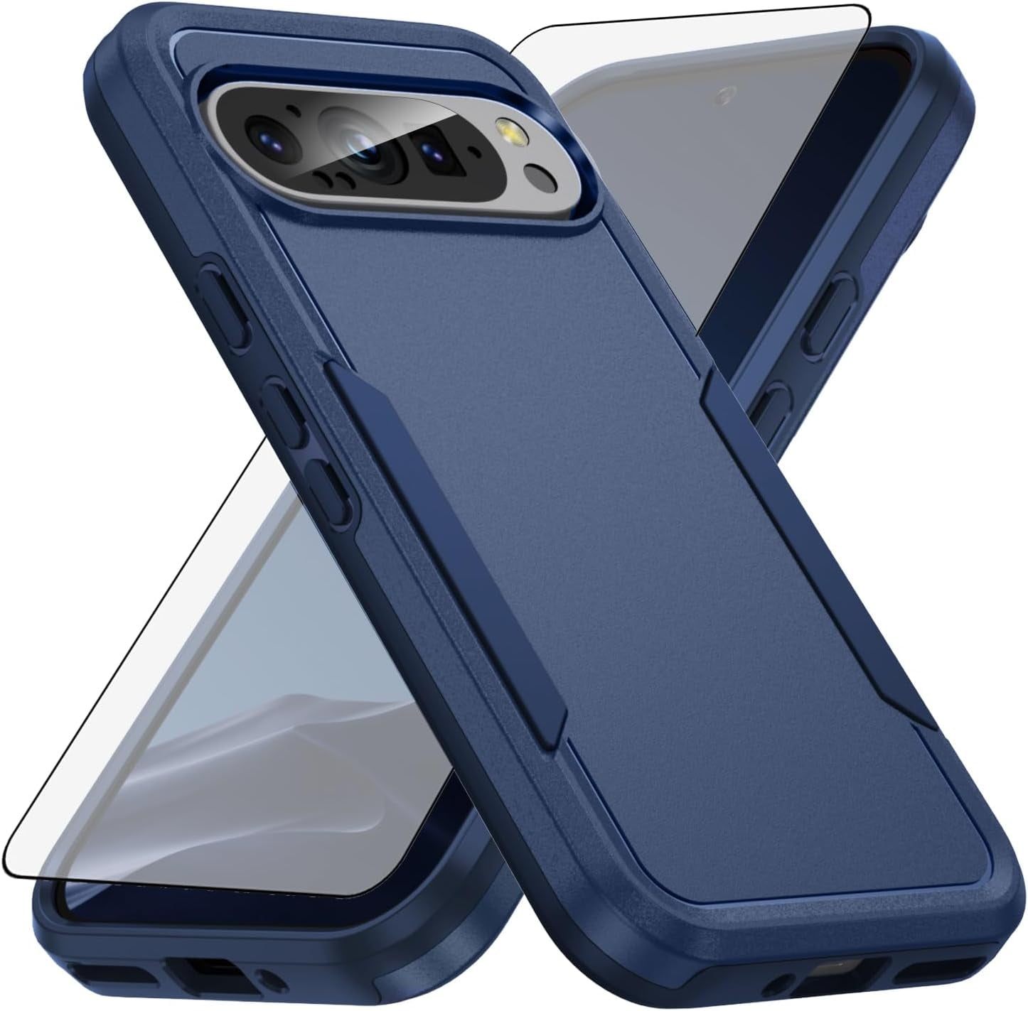 MYKOMI for Pixel 9 Pro XL Case, Google Pixel 9 Pro XL Case with HD Screen Protector [Military ...