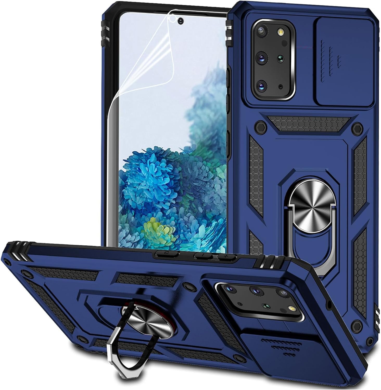 MYKOMI for Samsung Galaxy S20 Plus Case with Camera Lens Cover HD ...