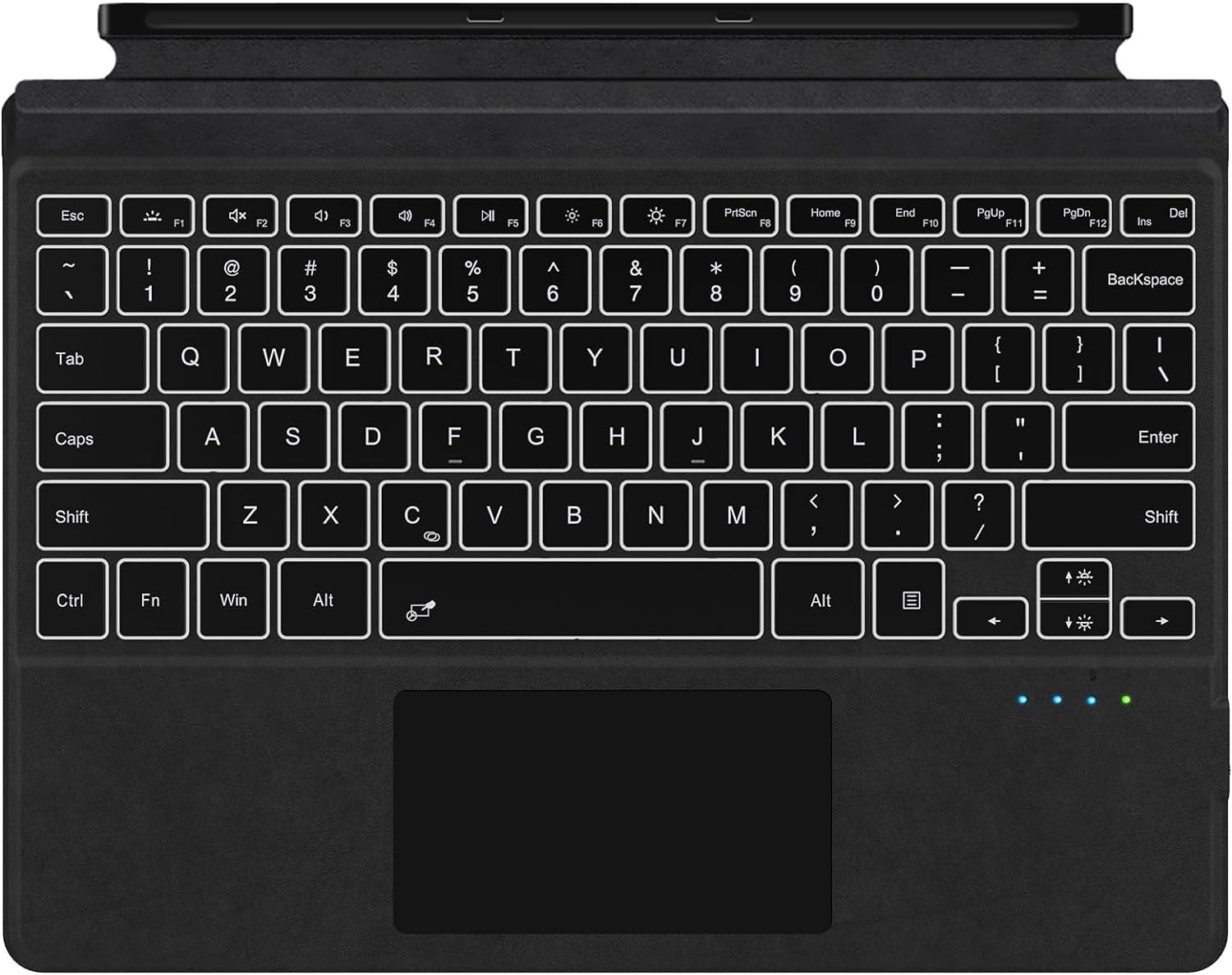 Mykomi Surface Keyboard Microsoft Surface Pro Type Cover Ultra Slim Portable Bluetooth 5 2