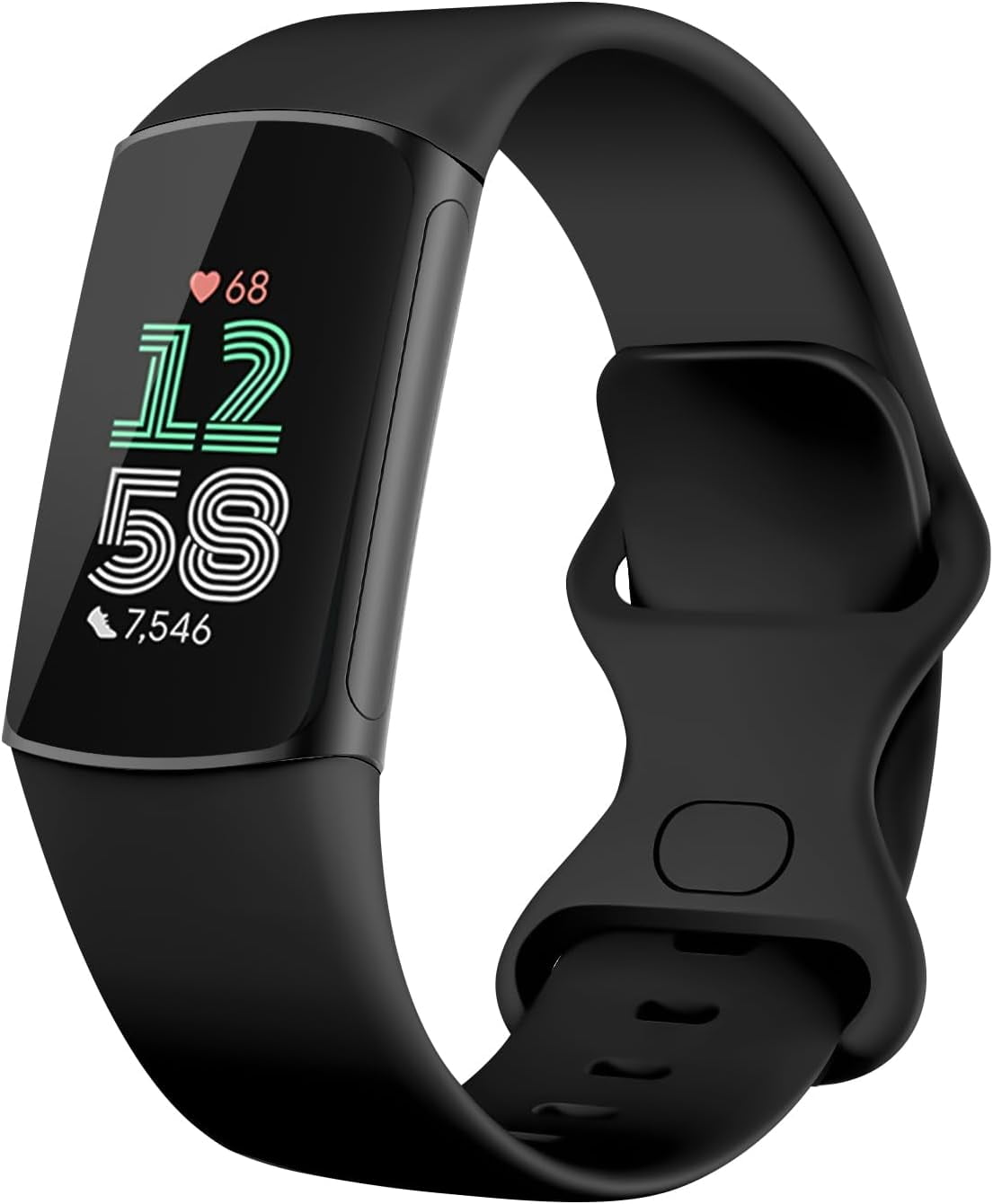 MYKOMI Watch Band Compatible with Fitbit Charge 6/Fitbit Charge 5, Cute ...