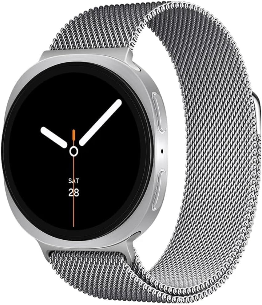 MYKOMI Watch Bands Compatible with Samsung Galaxy Watch 8 40mm/44mm ...