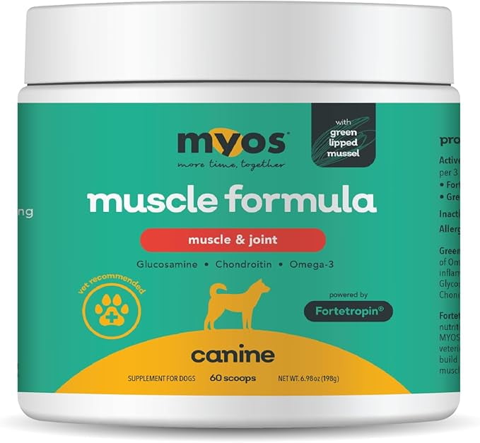 MYOS Muscle and Joint Powered by Fortetropin with Green Lipped Mussel ...