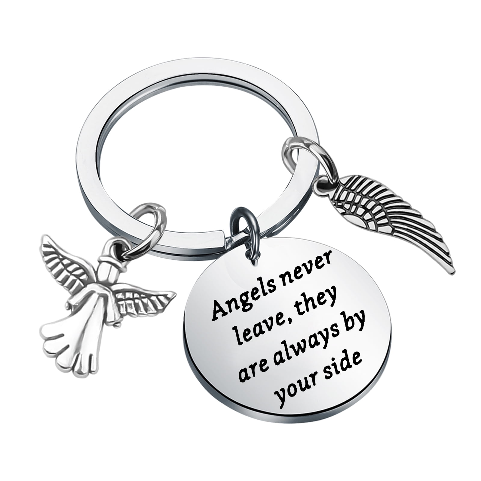 MYOSPARK Memorial Angel Keychain Sympathy Angel Gifts for Loss of Loved ...