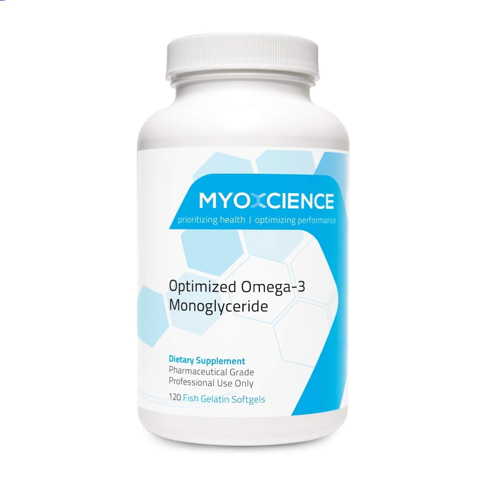 MYOXCIENCE Optimized Omega-3 Monoglyceride | Extra Strength Fish Oil ...