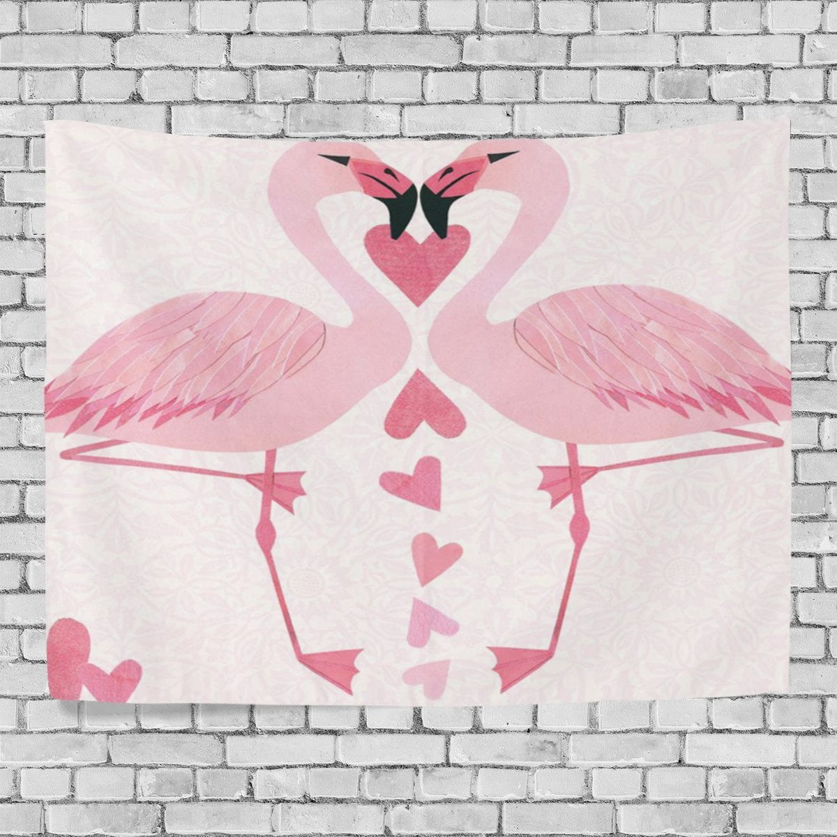 MYPOP Flamingo Tapestry Wall Decor Living Room Dorm Tapestries 60 x 51 ...