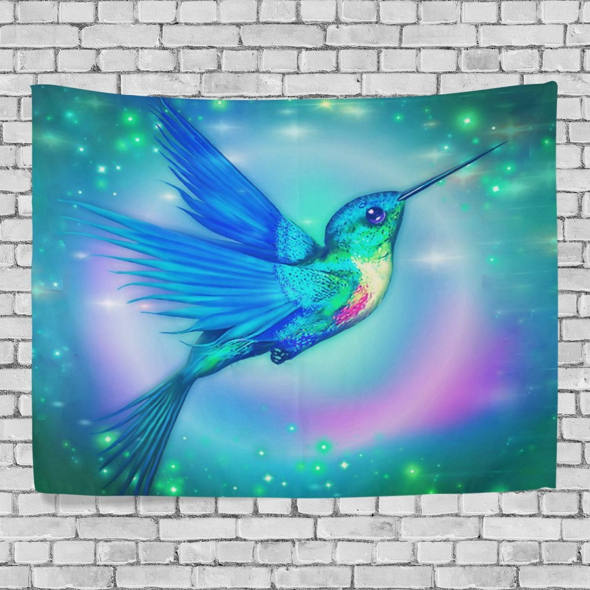 MYPOP Hummingbird Tapestry Wall Decor Living Room Dorm Tapestries 60 x ...