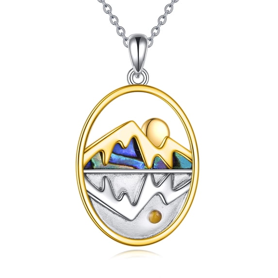 MYSTICPOEM Mountain Mustard Seed Faith Necklace Sterling Silver ...