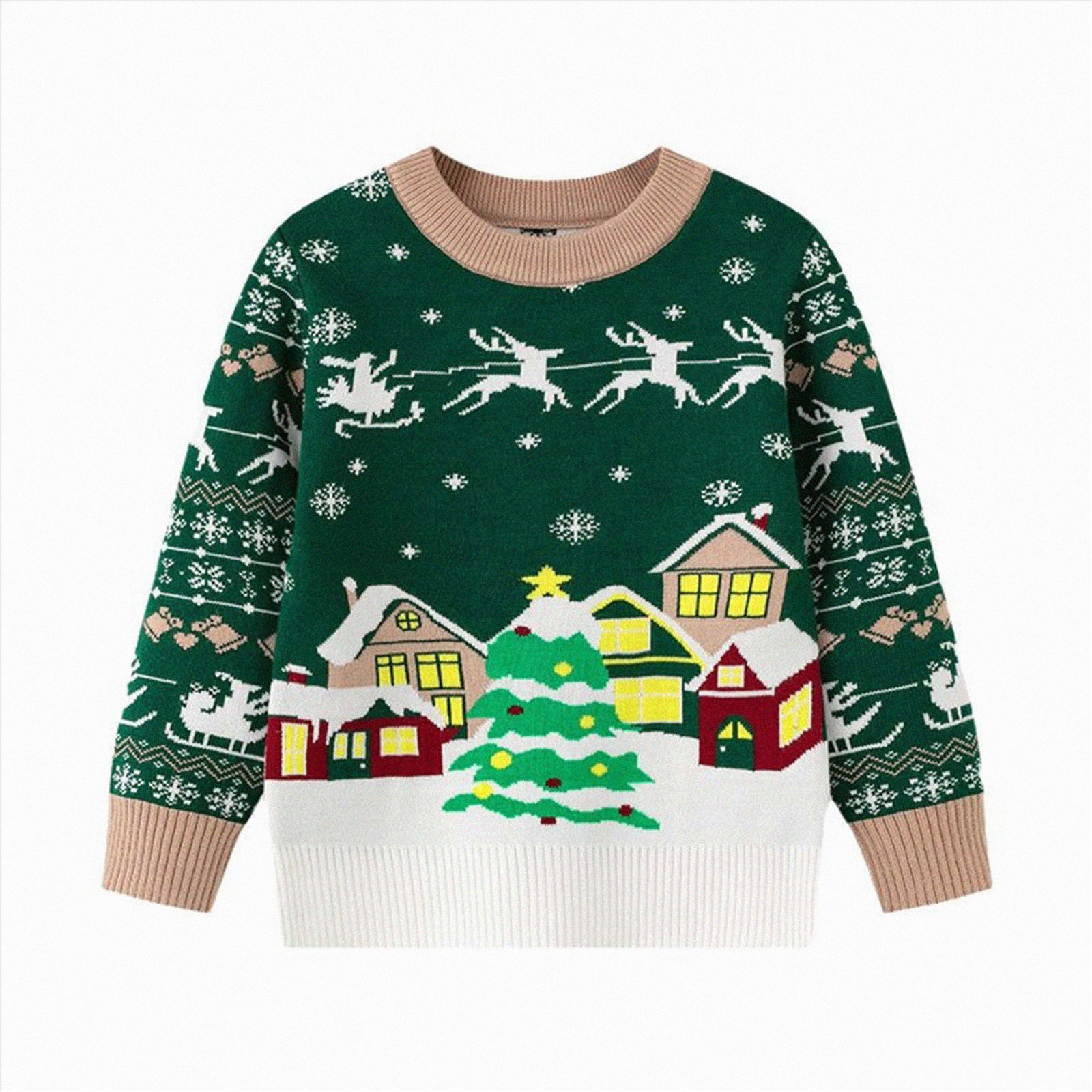 MYShe Christmas Tod'dler Sweater K'ids Christmas Sweater for Tod'dler ...