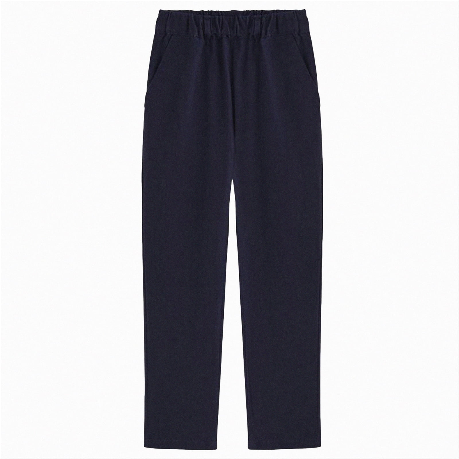 MYShe Uniform Pants for Boys Relaxed Fit Stretch School Uniform Pant ...