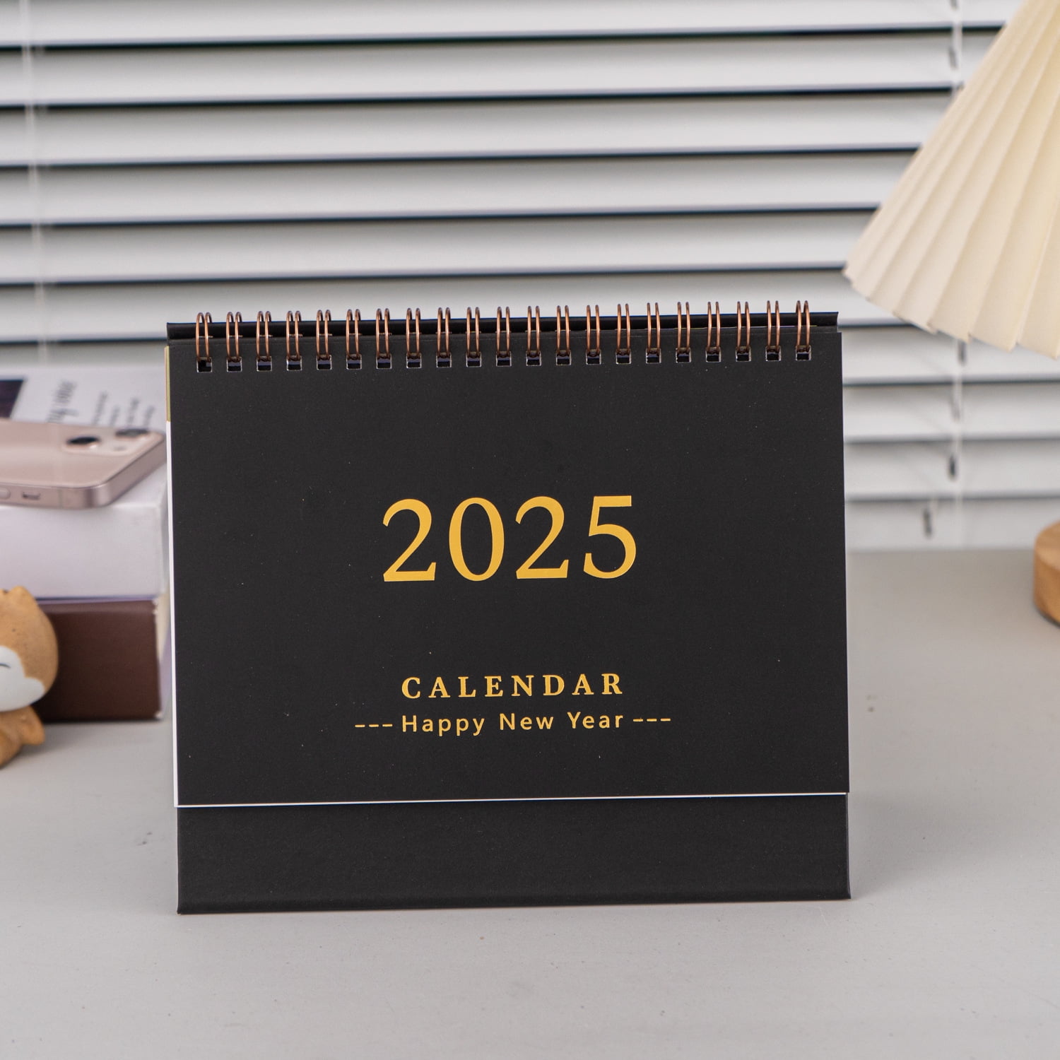 DiMaddie 2025 Mini Desk Calendar, Small Tabletop Calendar Mini Daily ...
