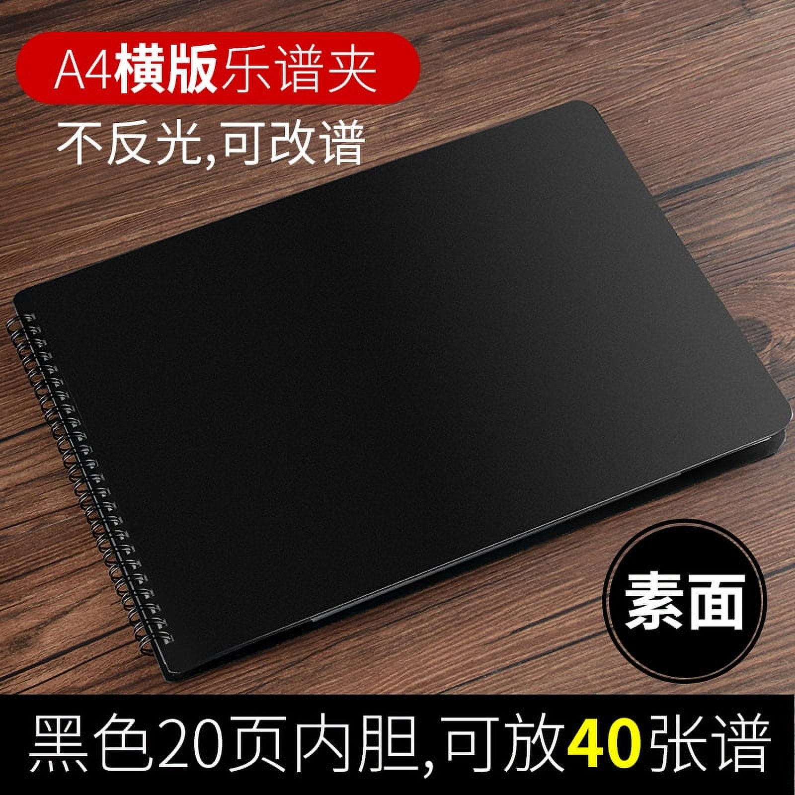 MYTAKEND Music Sheet Folder A4 Size Adjustable Binder Marching Band ...