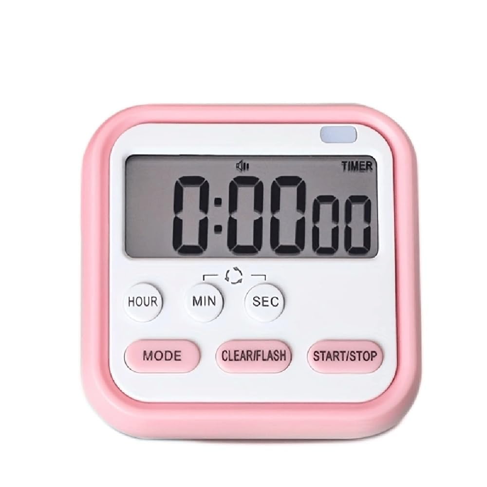 MYTHOS Digital Kitchen Timer for Cooking Big Digits Loud Alarm Magnetic ...