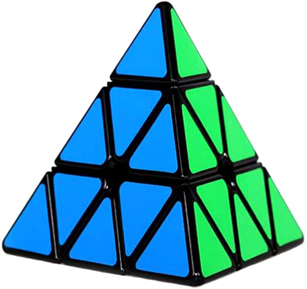 MYWH Pyramid Speed Cube 3X3X3 Triangle Magic Cube Puzzle for Kids ...