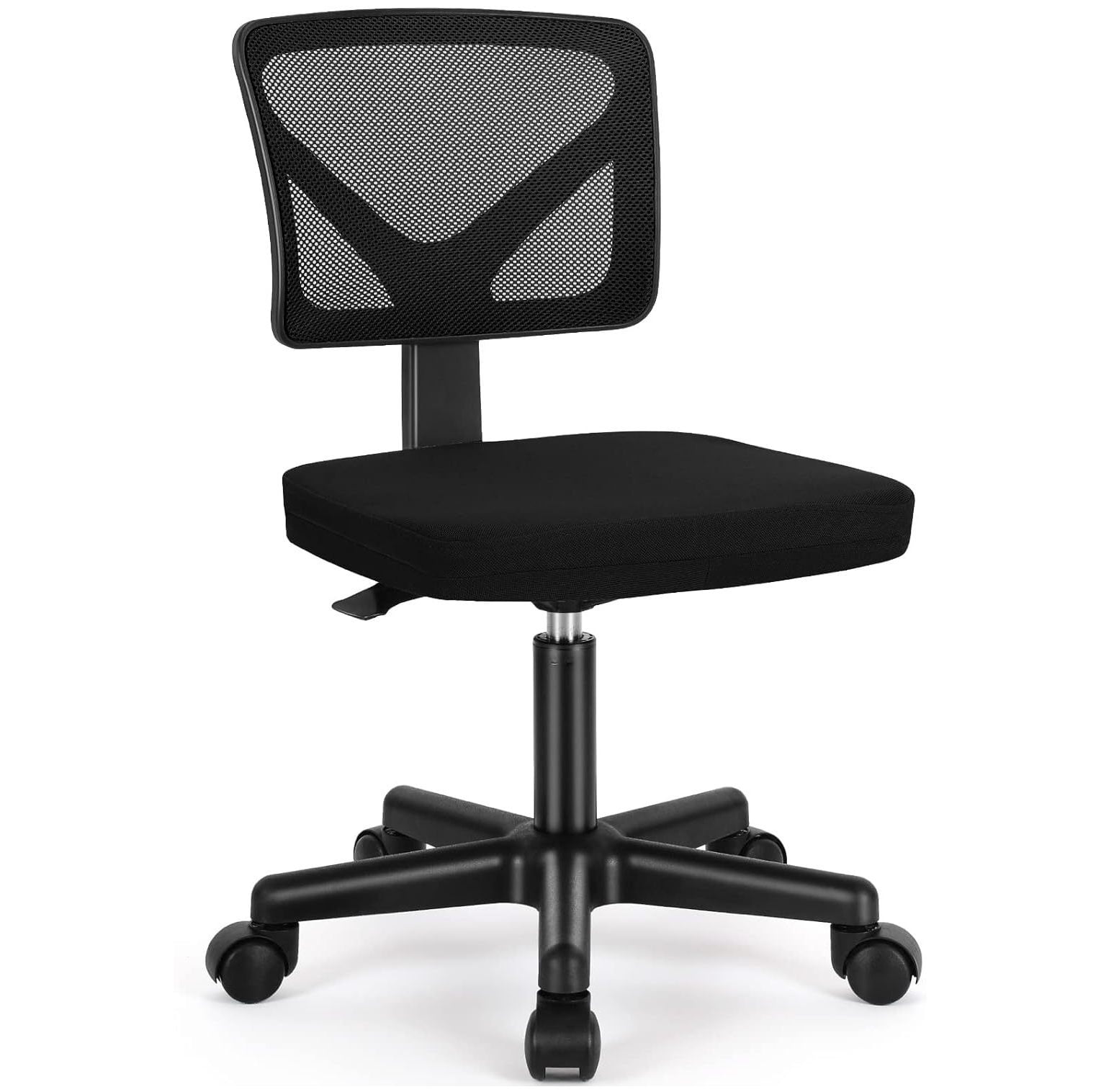 MYXIO Black Office Chair no arms - Walmart.com
