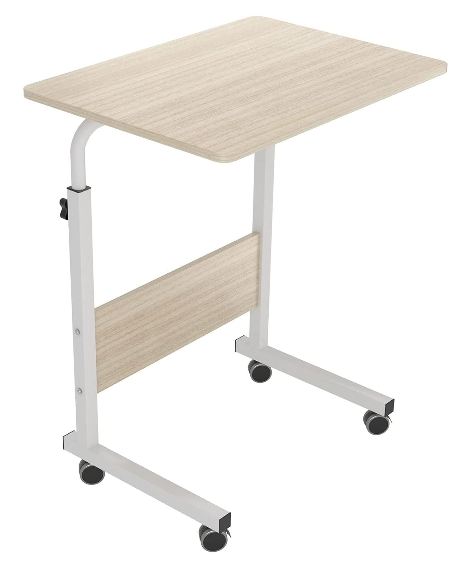 MYXIO Side Table, 23.6in Adjustable Laptop Stand Portable Cart Tray ...