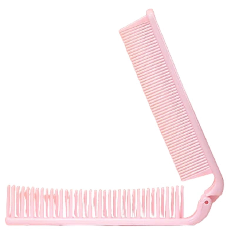MYYNTI Portable Travel Folding Hair Brush Compact Pocket Hair Comb ...