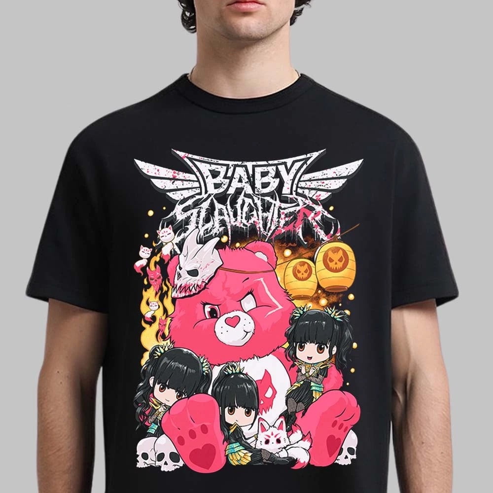 MYYUK Cute Slaughter To Prevail x Babymetal Merch Babyslaugher Bear ...