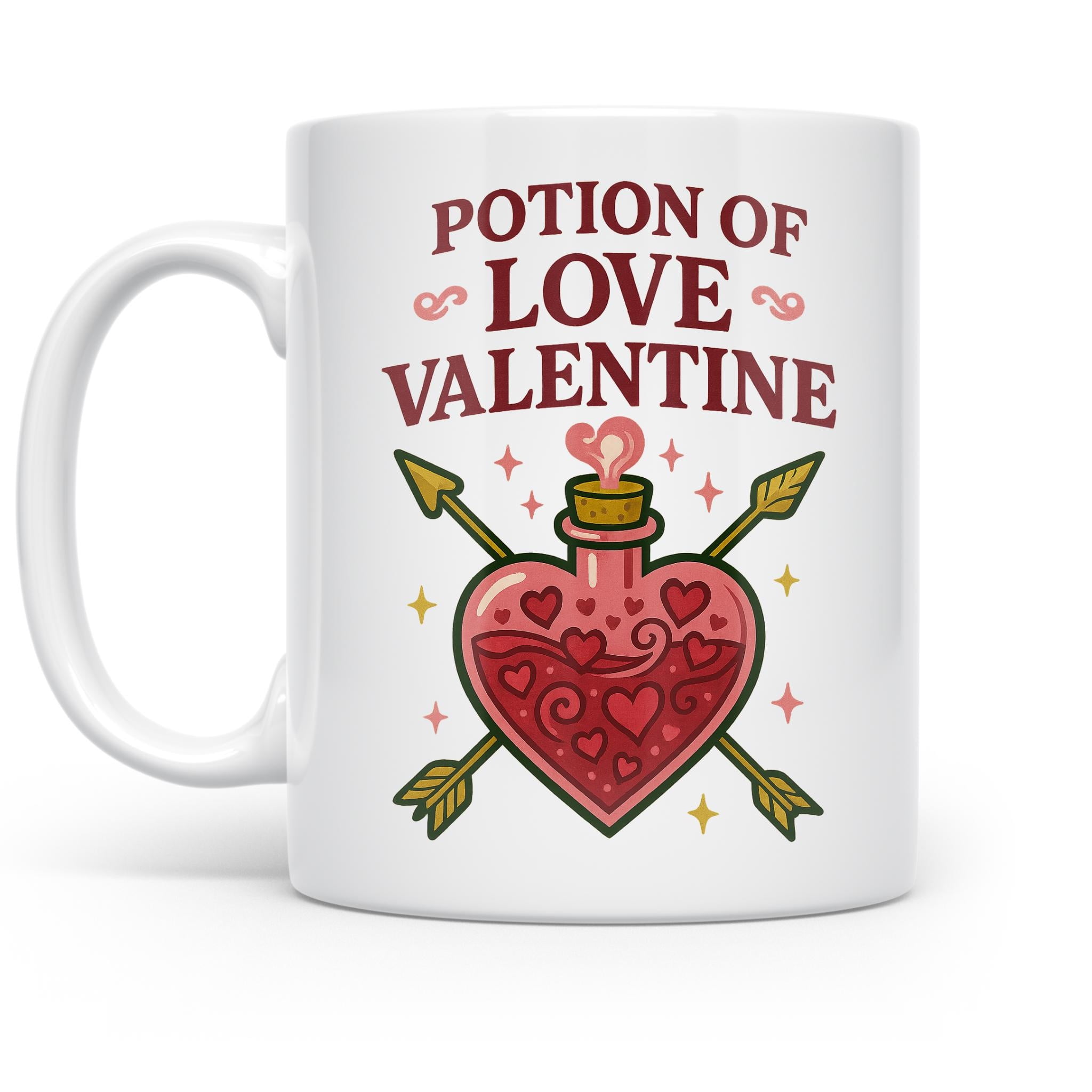 MYYUK Potion Of Love Valentine Mug, Romantic Coffee Cup with Magic ...