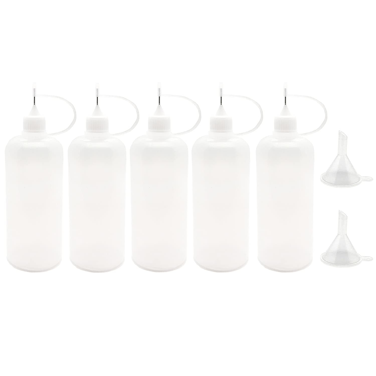 MYYZMY 5 Pcs Needle MFF30 Tip Bottle, 4 Ounce Precision Tip Applicator ...