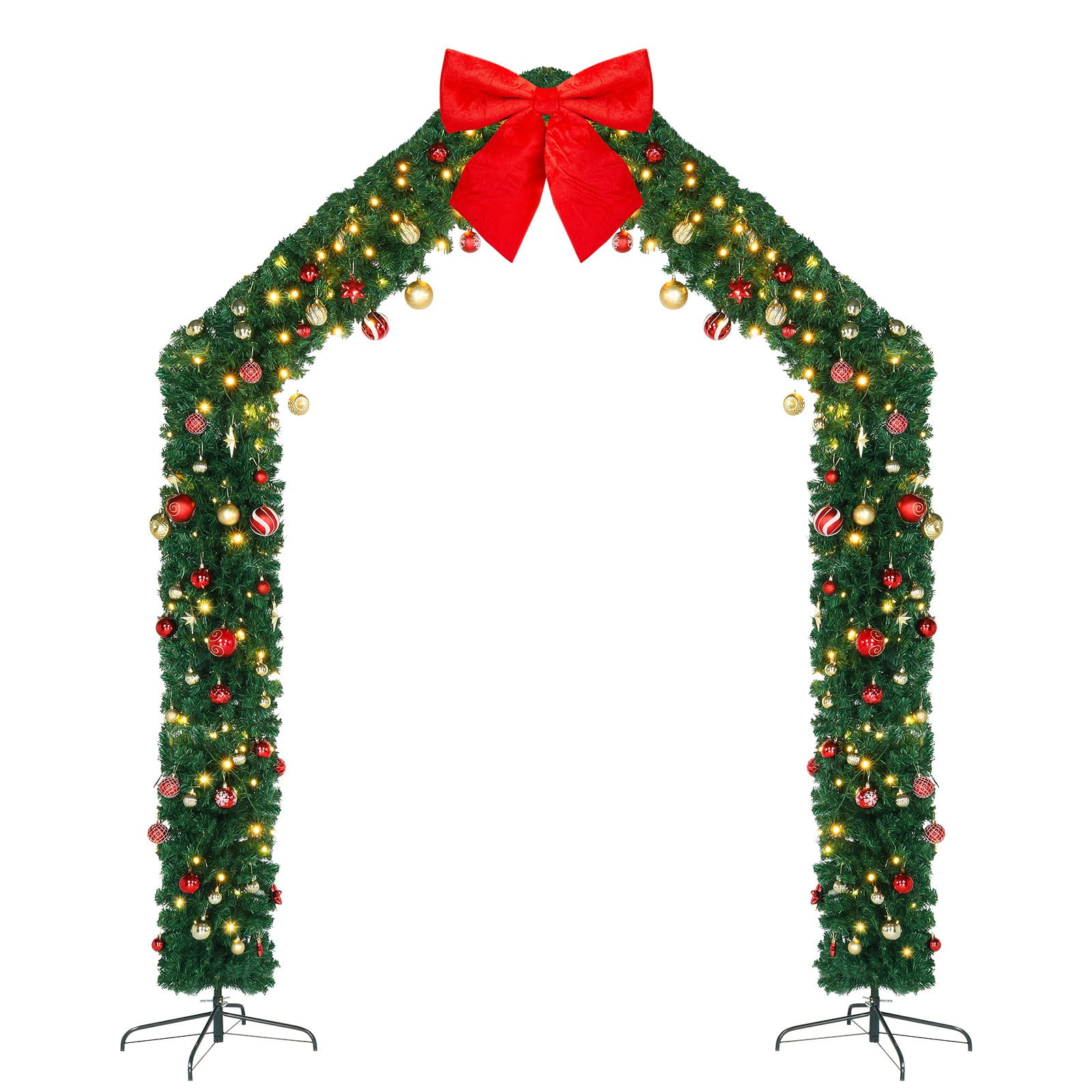 MYZBBD Christmas Archway,Christmas Artificial Tree Archway Decoration ...